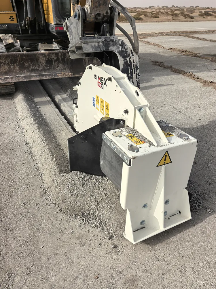 Chinese duties for a Simex RWE 35 wheel saw trencher | Global Highways